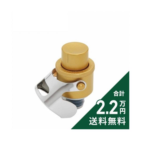 幅広いスパークリングワインボトルに使えて、ボトル内部を加圧できるシャンパンセーバーです。シャンパンストッパーにはフックのかけ方が何種類かあります。両側からホールドするタイプのものより、この片側からはめるタイプがより多くのスパークリングボトル...