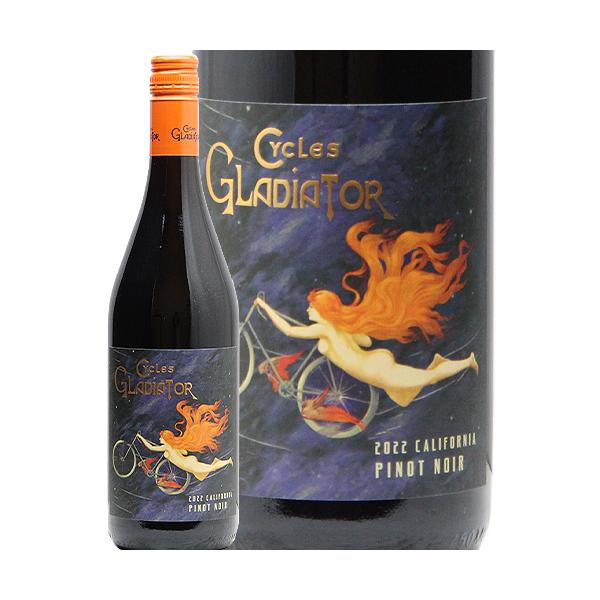 現在のヴィンテージは2023年です。産地 : アメリカ ＞ カリフォルニア生産者 : サイクルズ・グラディエーター品種 : ピノ・ノワール100%味わい : 辛口ボディ : ミディアムボディ英字 : Cycles Gradiator Pin...