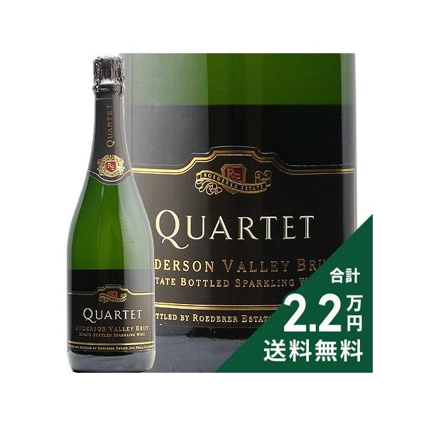 産地 : アメリカ ＞ カリフォルニア ＞ メンドシーノ生産者 : ロデレール・エステート品種 : ピノ・ノワール60%、シャルドネ40%味わい : 辛口ボディ : ミディアムボディ英字 : Quartet Anderson Valley ...