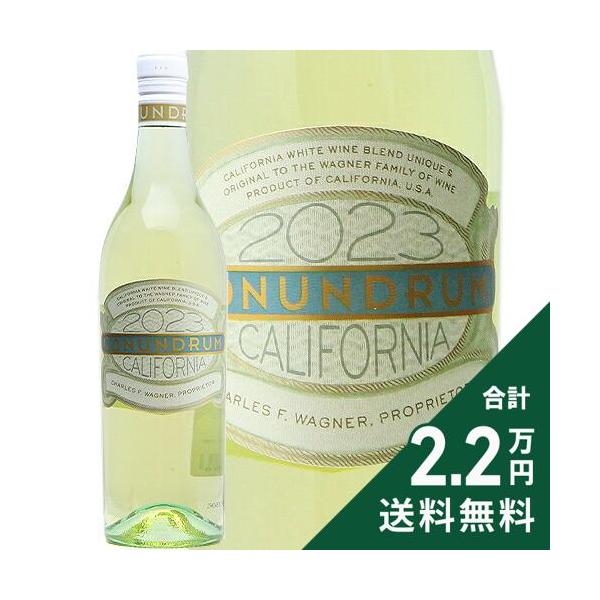 現在のヴィンテージは2023年です。産地 : アメリカ ＞ カリフォルニア生産者 : コナンドラム（ワーグナー・ファミリー）品種 : ソーヴィニヨン・ブラン、セミヨン、マスカット・カネリ、シャルドネ味わい : やや辛口ボディ : ミディアム...