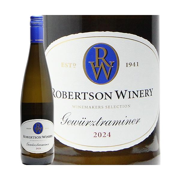 現在のヴィンテージは2025年です。産地 : 南アフリカ ＞ ロバートソン生産者 : ロバートソン・ワイナリー品種 : ゲヴェルツトラミネール100%味わい : やや甘口ボディ : ミディアムボディ英字 : Robertson Gewurz...