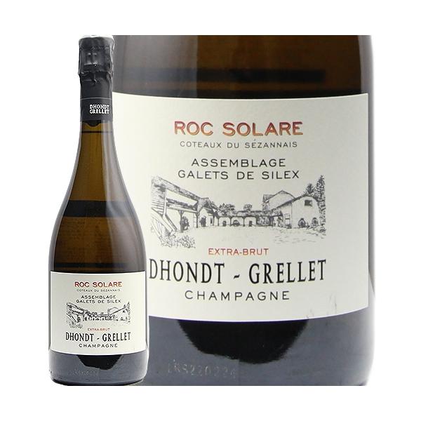 産地 : フランス ＞ シャンパーニュ生産者 : ドント・グルレ品種 : シャルドネ90%、ピノ・ノワール10%味わい : 辛口ボディ : ミディアムボディ英字 : Roc Solare Sezannais / Dhondt Grellet...