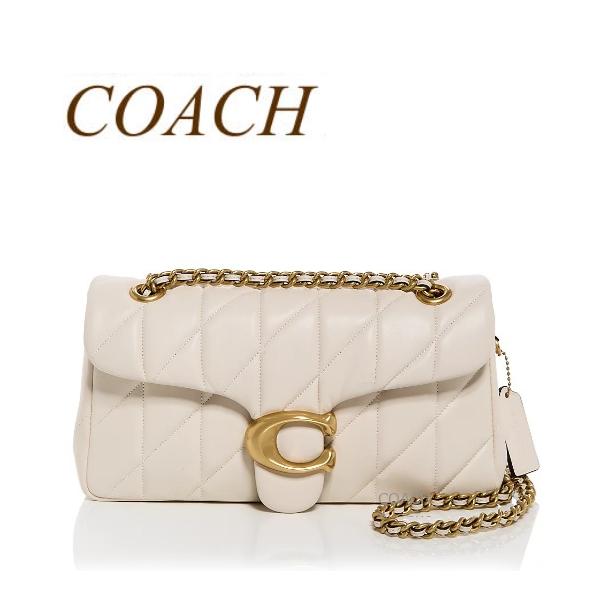 ■商品名：コーチ COACH タビー ショルダー バッグ 26 キルティング■品番：CP150■カラー：チョーク（金具はブラス）■付属品：保存袋、タグ、ケアカード■新品・未使用・未開封のタグ付き■仕様：・内側にファスナー付きポケット、マグネ...