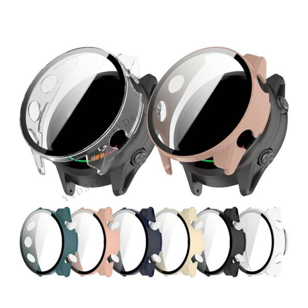 Garmin Forerunner 70 Forerunner 170/170 Music 透明 保護ケース ウェアラブル端末・スマートウォッチ PC素材+強化ガラス フルカバー 液晶保護 マルチカラー シンプルで クリア ハードカバー 落...