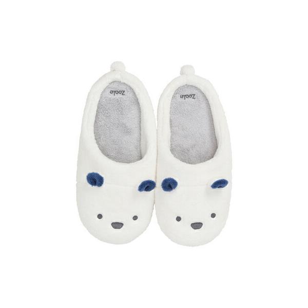 低反発クッション入りで柔らかく履き心地も抜群！●低反発クッション入りで柔らかく履き心地も抜群！●お風呂上がりの濡れた足でもそのまま履けちゃう！カラー シロクマ（ホワイト）JANコード 4571347179705サイズ 約幅29×奥行11.5...