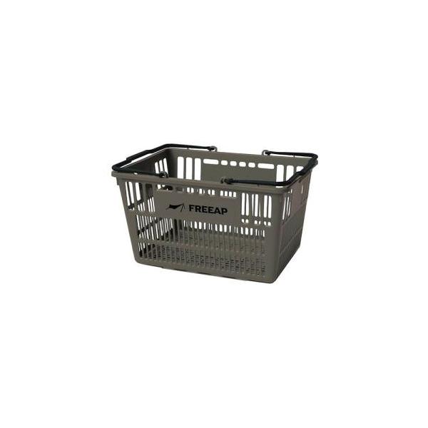 FREEAPマルチバスケット カーキ●ショッピングバッグとしてはもちろん、アウトドアでの水切りにも●底面メッシュなので部活動でのボール入れにも最適商品詳細カラーカーキJANコード4582451306154サイズ（約）幅45.5×奥行33×高...