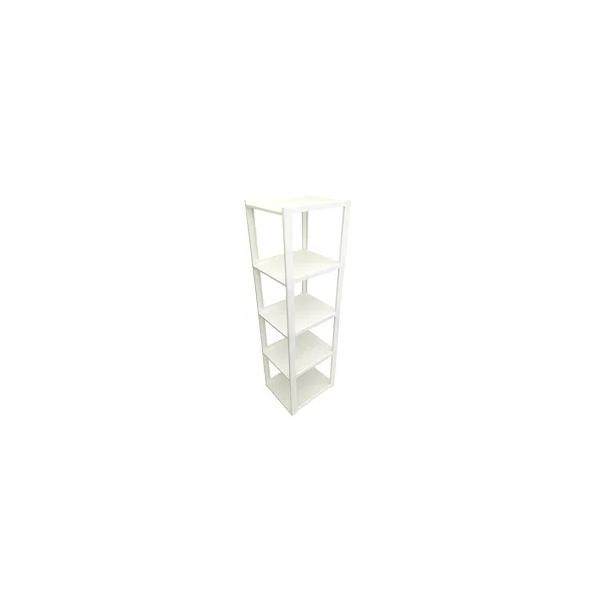 シューズラックＣＵＢＥ　５段  WH●大きな靴も対応可能なワイドトレーと、ショートブーツも入る高さが使いやすいシューズラックです。●靴ベラなどが掛けられるフック4個付カラーホワイトJANコード4904702153087 サイズ(約)幅23....
