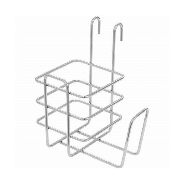 洗剤ボトルとスポンジを同時に収納できる便利なアイテムボトル＆スポンジホルダー●台所周りを賢く収納！●ステンレスで清潔に。 水切り棚をより便利にご使用いただけます。JANコード 4904780218890色 シルバーサイズ(cm) (約)幅2...