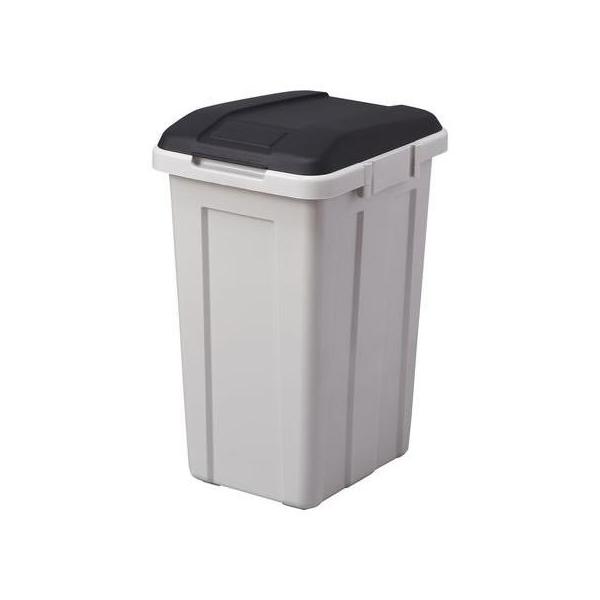 ジョイント分別ペール45L ブラック●ゴミの種類に応じて連結が可能です。●一目で分別しやすいカラーフタです。●シンプルなデザインなので、インテリアに馴染みます。●取付簡単なポリ袋押さえ付きカラーブラックJANコード4974908664779...