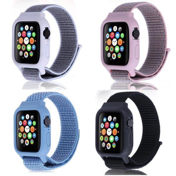 マッジクテープ式で　バンドの長さ調整、外しは簡単です。　&amp;lt;br&amp;gt;適用のモデルとサイズ：iWatchシリーズSE 6 5 4 3 2 1の38mm 40mm 42mm 44mm　&amp;lt;br&amp;gt;...