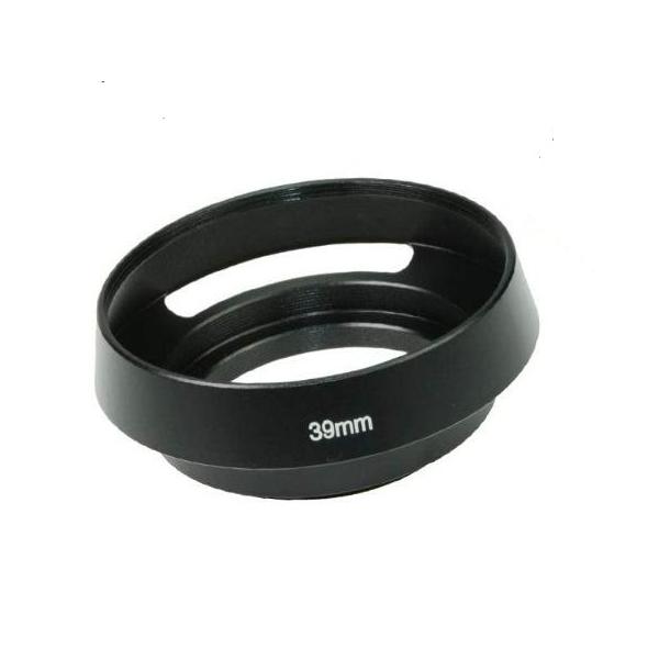 材質:アルミニウム合金<br>レンズフードの表面は焼き付け塗装処理の代わりに、酸化処理をして、色褪せにくい<br>ねじ込み取付式<br>各社(ライカ、富士フィルム、ニコン、キャノン、nikon canon...