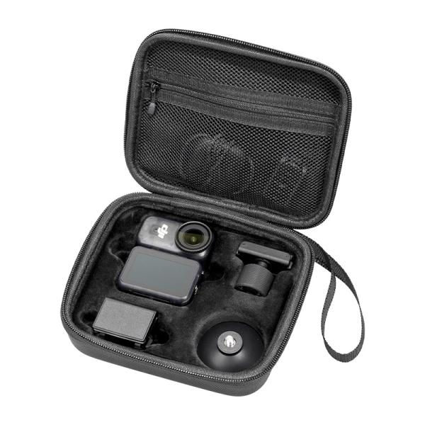 DJI Osmo Nano に対応した大容量収納ケースです。本体はもちろん、バッテリーやアダプター、各種マウントなどのアクセサリーをまとめて収納でき、持ち運びや保管時の煩わしさを軽減します。<br><br>内部は機材...