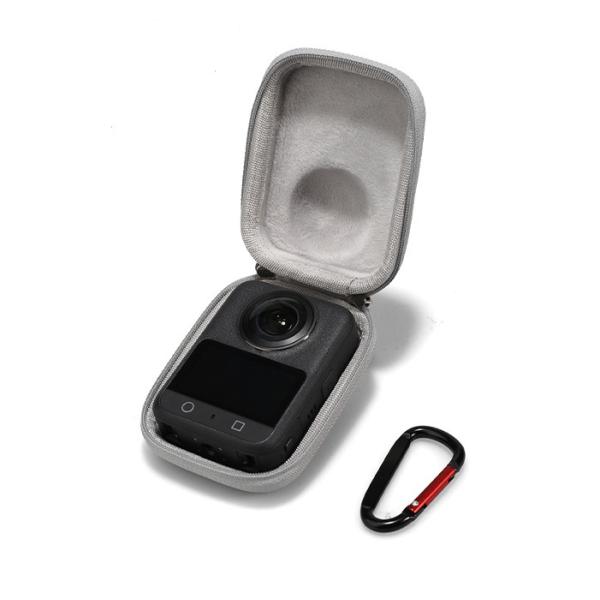 大切なDJI Osmo 360を安全に持ち運べる専用ケースです。<br>防振・防塵仕様で、移動中や旅行先でもカメラをしっかり保護します。<br>軽量かつコンパクトなデザインなので、バッグやリュックにも簡単に収納でき、...