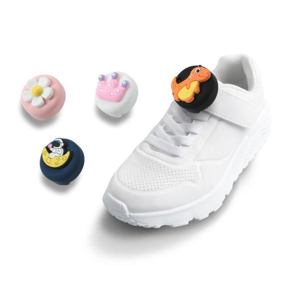 AirTagケース 子供用 靴紐装着可能！ かわいいデザインで迷子防止に！<br>お子様の安全をサポート！AirTagを靴紐に装着できる、かわいいデザインのAirTagケースです。<br>靴紐に簡単装着: お子様の靴...