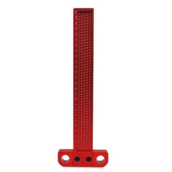 木工用ケガキゲージです。穴間隔が５mmあり、ミリメートル (1mm) の微細な印付けができます。&amp;lt;br&amp;gt;下記の通り、目盛りをお読みください。&amp;lt;br&amp;gt;5mm:　1行目左から1番目穴&am...