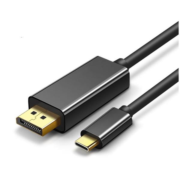 USB C DisplayPort 変換ケーブルは最大4K@60Hzの高解像度とリフレッシュレートに対応し、2Kと下位互換性も備えます。<br>Displayport 1.4 規格に準拠して、32.4Gbs超高速帯域幅を対応し、...