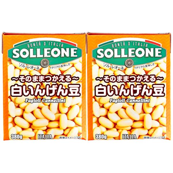 ■商品名日欧商事 ソル・レオーネ そのままつかえる 白いんげん豆 380g SOLLEONE Fagioli Cannellini イタリアのおいしさ 置き換え サラダ かさまし 煮込み料理■商品情報ソル・レオーネの白いんげん豆です。そのま...