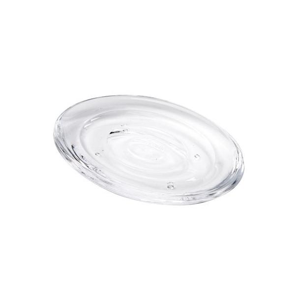 ■ 滑り止め加工中央から楕円状に溝があり、石鹸の滑り落ちを防止します。また、石鹸が水に浸らないので、石鹸を長持ちさせることができます。■ シンプルで魅力的シンプルなデザインでクリアに輝く素材は、清潔感がありとても魅力的です。■ 美しく丈夫な...