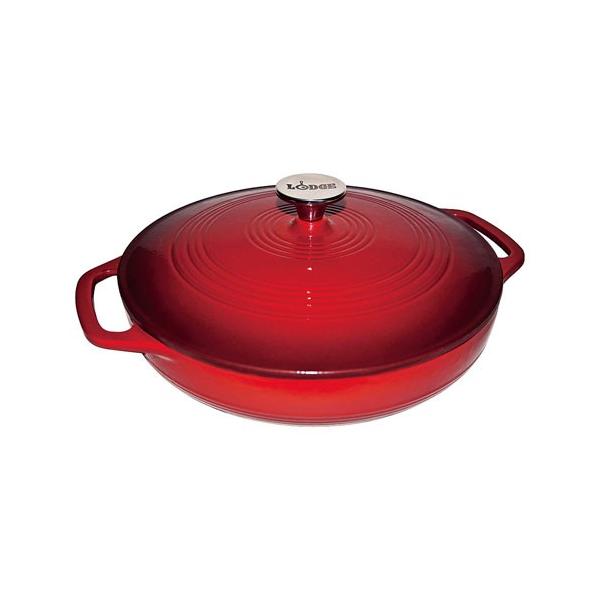 メーカー品番：EC3CC43カラー：レッド内径×深さ(mm)：289×62容量(L)：3.4質量(kg)：8.1底径(mm)：248