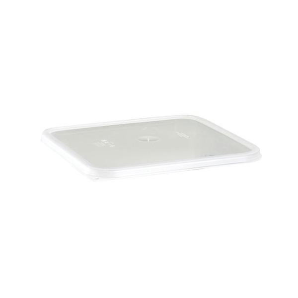 角型フードコンテナークリアー専用の密閉蓋です。品番： SFC12SCPP適応サイズ： 12SFSCW・18SFSCW・22SFSCW材質： ポリプロピレン(耐熱温度： -40℃〜70℃)CAMBRO / キャンブロ / きゃんぶろ