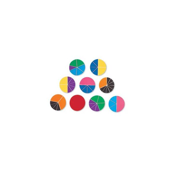 各セットに9つの円/正方形、収納ケースも兼ねた学習用トレイ。足したり引いたり比較することにより分数の概念を学習。一人にひとつ持たせるのがお勧め。円/正方形： 1、1/2、 1/3、 1/4、 1/5、1/6、 1/8、 1/10、 1/12...