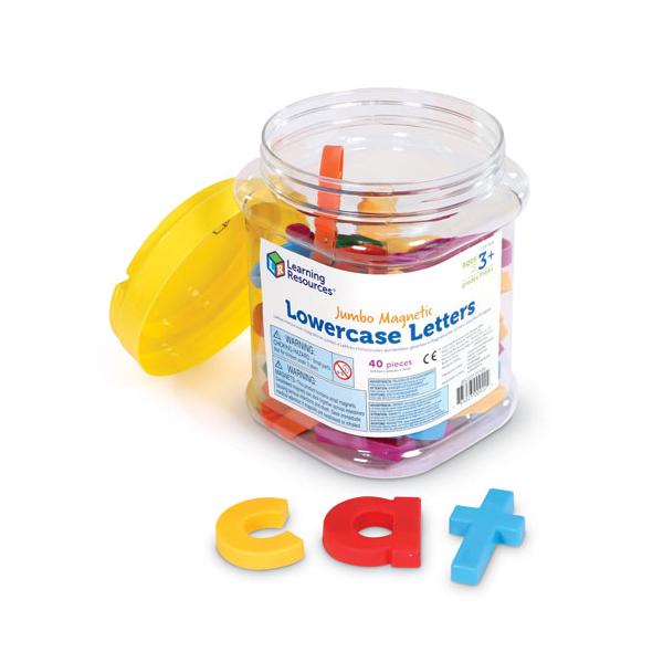 大きい！ カラフル！ 楽しい！ ホワイトボードに最適。よく使う文字は複数パックイン。40 pieces 6.3cm/letter* 対象年齢 3歳以上