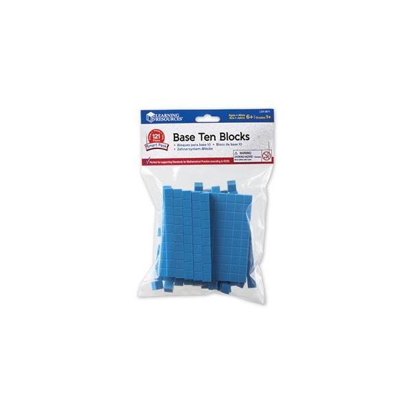 お手軽サイズのプラスチック ベーステンセット。中身： ユニット100個、 ロッド20個、フラット1個。* 対象年齢 6歳以上