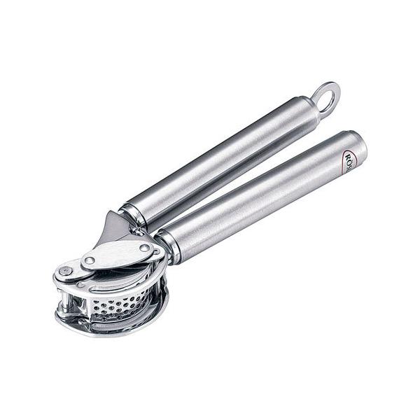 ■ にんにくが潰せるガーリックプレス(にんにく潰し器)です。全長(mm)：200