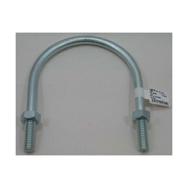 サイズ：L-161mm、B-141mm、A-117mm、D-11mmネジ径：W1/2材質：鉄（一般構造圧延鋼材SS400）パイプ径100mm用。ナット付です。