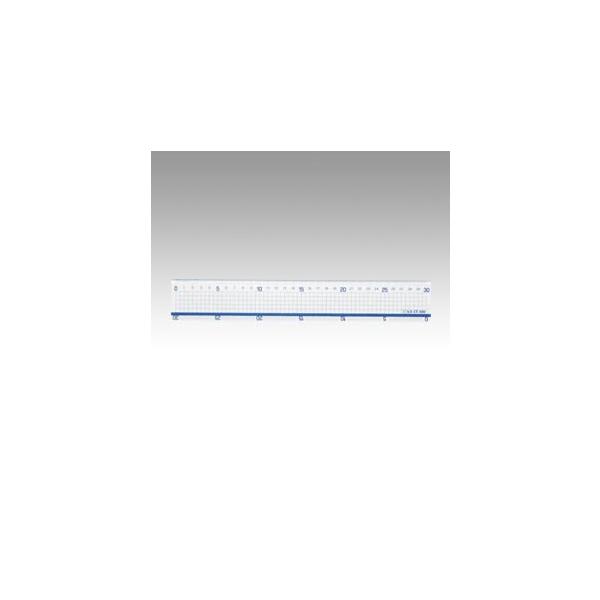 ■ 入数： 1本■ 目盛： 30cm■ サイズ： 縦50×横310×厚3mm■ 材質： 本体＝アクリル/ゴム，エッジ＝ステンレス井上製作所 / いのうえせいさくじょ / イノウエ直定規 / じょうぎ / デザイン用品・画材