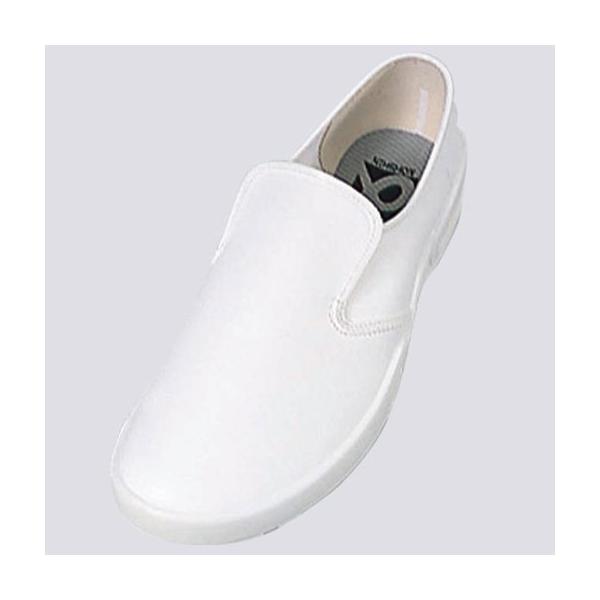 滑りにくく、ゴミが付きにくいＥＶＡキュービックパターンソール。長時間の作業による疲労を軽減、快適な着用感のために様々な工夫がされています。足幅ゆったり３Ｅウイズ。黒は、街履きや社内履きにもオススメ！■カラー：白■サイズ：27.0cm■滑りに...