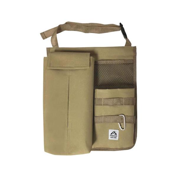 簡単にお車の収納アップやシートバックキック汚れ防止。■ドリンク、ティッシュ、スマホ小物類、リモコン、軍手、多彩でで大容量な収納。■ヘッドレストなどに、どこでも取り付け自由自在＆長さ調節可能ワンタッチベルト付き。■車中泊、フィッシング、ベビー...