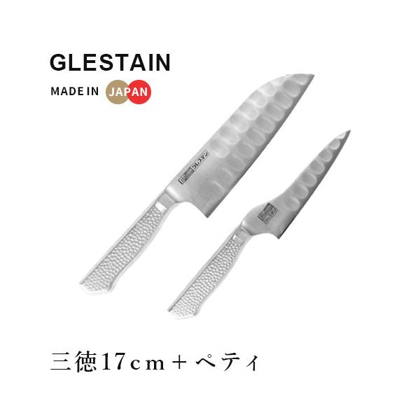 グレステン 包丁 2点セット【セット内容】グレステン ホームペティーナイフ 14cm 814TUM ×1グレステン Mタイプ 三徳庖丁 17cm 817TM ×1【特徴】440Aを基本ベースとしたグレステン鋼は、何段階にもわたる特殊熱処理を...