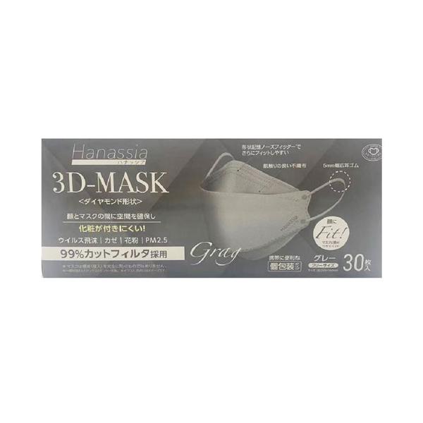 化粧が付きにくい！●顔とマスクの間に空間を確保し、化粧が付きにくいダイヤモンド形状不織布マスクです。●形状記憶ノーズフィッターでさらにフィットしやすいです。●内側の生地は肌触りの良い不織布です。●5mmの幅広耳ゴムで耳へのダメージを軽減し、...