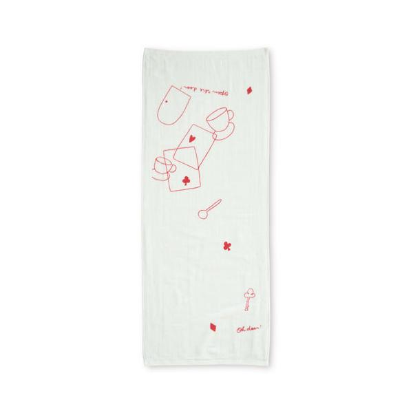 ガーゼパイルのタオルシリーズが登場表ガーゼ、裏パイルのなめらかな肌触り、適度に薄手で乾きやすく、かさばらない。ふだん使いにピッタリなガーゼパイルタオルにトランプ&amp;ティーセット柄をデザインしたフェイスタオルができました。心地よい生地と...