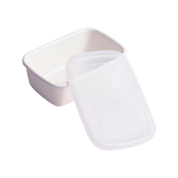 コージークック ホーローシリーズ酸や塩分に強く、においが残りにくい！材質：蓋/ポリエチレン(耐熱-30℃〜70℃)寸法：155×105×H54容量(mL)：500