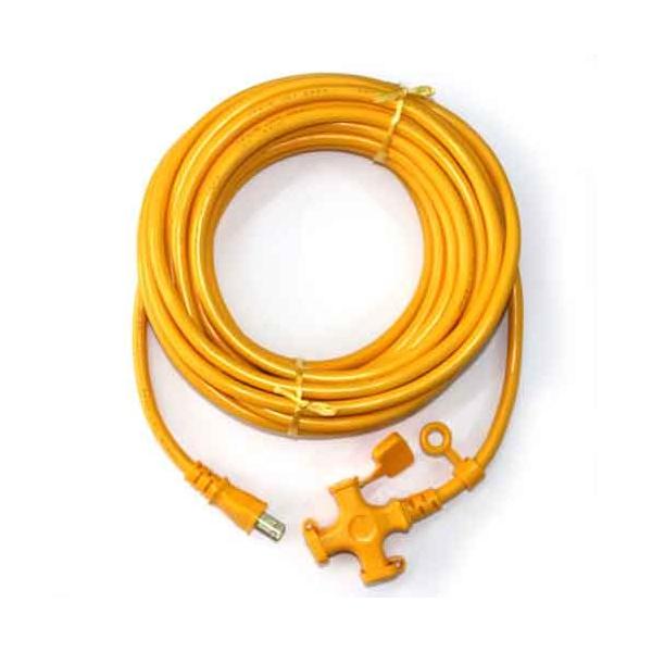 ソフトタイプ電線の延長コードです。【用途】15A3ツ口20メートル屋内型延長コード。【機能・特徴】耐寒性に優れたやわらかい電線を使用した延長コードです。環境にやさしい鉛フリー製品です。防塵型なので、差込口へのちり、ほこりの進入を防止できます...