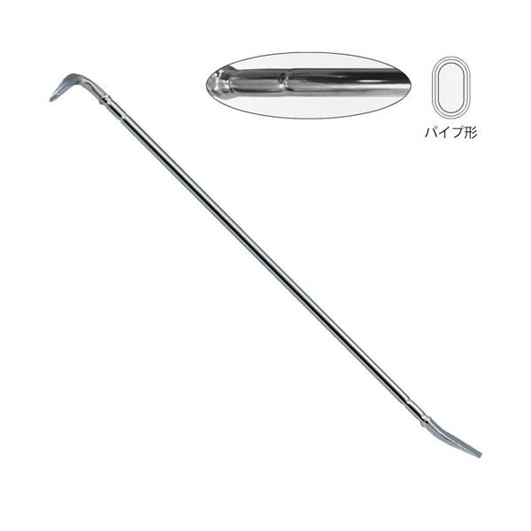 MKKのパイプ式バールは重いバールよりも強度があります。金属疲労に強い設計。強い、軽い、曲がらない！■ 本体：パイプ形■ 先端部：小 24mm■ 用途：釘抜き・テコ作業等建築作業中の釘抜き、テコ作業に！地震、火事などの災害時の緊急脱出用に！...