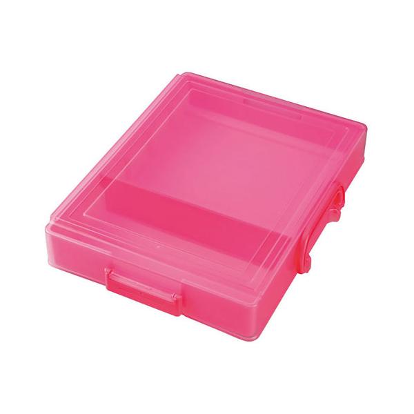 中が見やすい!透明フタおどうぐばこ■フタと本体の色が違うので入れる物の仕分けができます。■スタッキング可能。■フタにA4サイズ、本体にB5サイズが収納可能。■名前シール付。【仕様】本体サイズ：60×238×315mm重量：390g材質：PP...