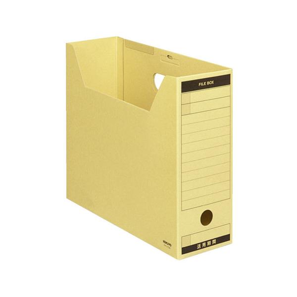 ■ 棚などへの収容の場合、ホコリがかぶらないフタ付きタイプ。（フタを使用しない時は折り込んでお使いいただけます）。■ 材質 / クラフトボール。KOKUYO / こくよ