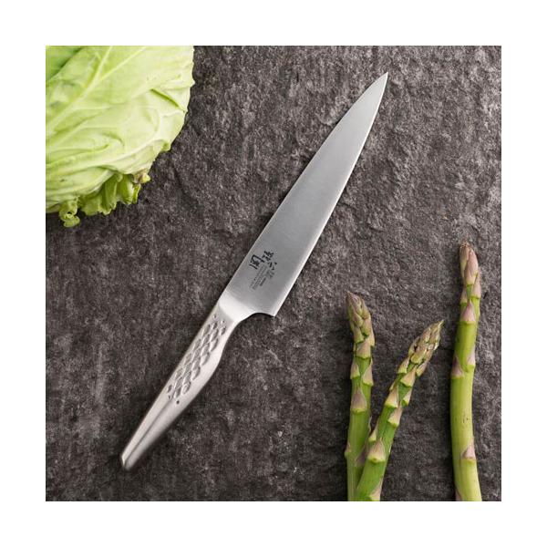 ※沖縄県への発送は別途送料が掛かります。※代引き支払いの場合は、別途代引き手数料が掛かります。サイズ：全長260×刃幅31×柄の高さ16mm重量：76g材質：刃体：ハイカーボンステンレス刃物鋼、柄：18-8ステンレススチール原産国：日本刃渡...