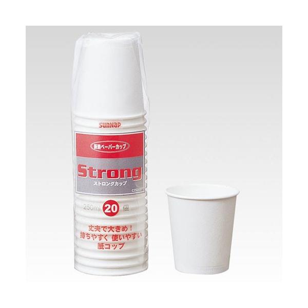 本体サイズ： 250ml 口径8×高さ8.4cmパック入数： 20個入本体材質： バージンパルプ100％、外面・内面PEラミsunnap / さんなっぷ紙コップ / 紙カップ / 使い捨て食器 / パーティー / アウトドア