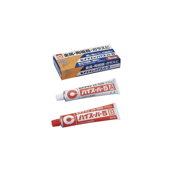 ■金属、陶磁器など、ほとんどの硬質材料を強力に接着し、耐熱・耐水・耐薬品性に優れています。5分（20℃）で硬化がはじまり、約1時間後に実用強度に達するので急ぎの接着、補修に便利です。■日曜大工・プラモデル、金属模型の制作・補修・釣具の製作・...