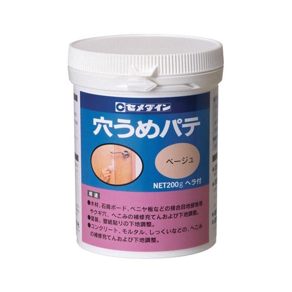 特殊ガラスバルーン配合の水性パテです。肉やせがほとんどなく、大きな凹みも一発で埋められます。コンクリート・ベニヤ板・しっくい壁などの凹み、ジョイント部のヒビ割れなどの補修に適しています。屋外にも使え、硬化後は塗装やサンディングができます。セ...