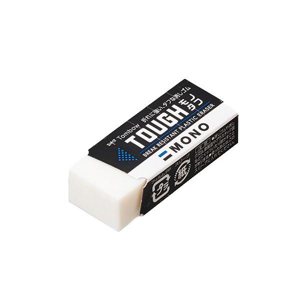 用途・好みで選べる豊富なバリエーション安心品質の青・白・黒のトリコロール。折れ、割れ、カケに強いタフなタイプ。モノタフ外寸：幅43×奥17×高11mm材質：スリーブ＝再生紙使用Tombo / とんぼ鉛筆 / トンボえんぴつ