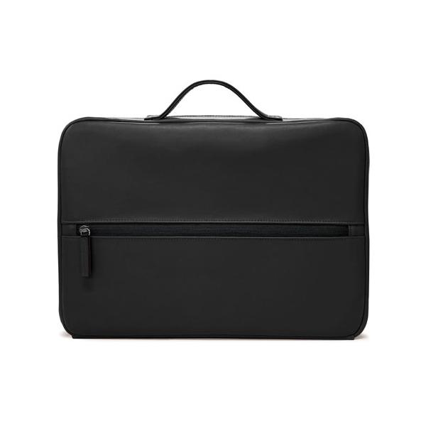 上質素材使用の使いやすく自立する別持ちPCバッグ■自立するので使いやすい、上質素材を使用した別持ちPCバッグ。開口部は大きく開き、PCの出し入れもスムーズです。■自立するPCバッグ上質素材を使用した型崩れしにくい作り。■A4書類対応のインナ...