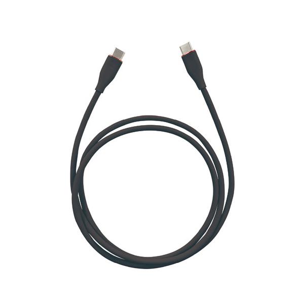 やわらかく絡まりにくいUSB Type-Cケーブル。■やわらかく絡まりにくい、PD対応USB Type-Cケーブル。シリコン素材で柔らかくやさしい感触。絡みにくく、曲げクセがつかないケーブルです。■USB PD(Power Delivery...
