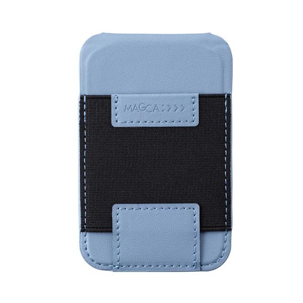 ■Magsafe対応iPhoneに簡単着脱できるカードポケット付きのアクセサリー「MAGCA」シリーズ。3ポケットタイプ。■無段階角度調整と3つのカードポケット。縦にも横にも使えるスタンドは、無段階角度調節が可能。取り出しやすい3つのカード...