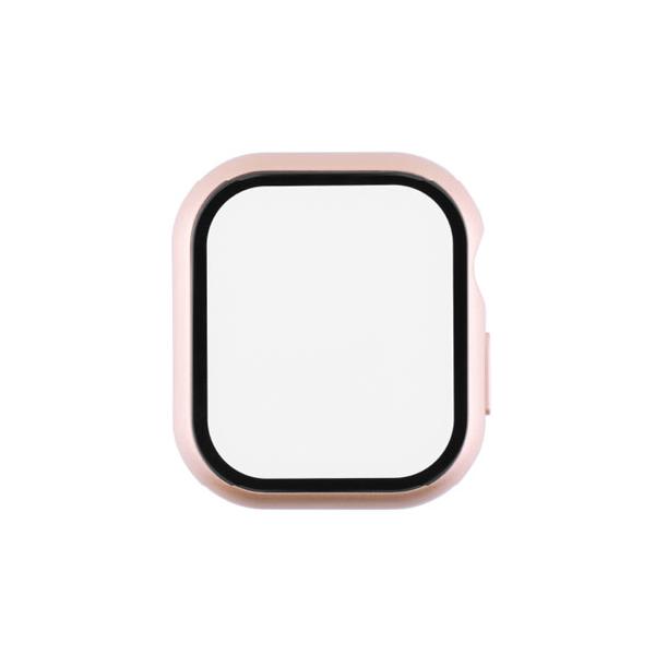 アップルウォッチ用、高硬度9Hガラス一体型ケース。■液晶画面と本体を完全保護!!硬度9Hガラス採用のアップルウォッチ10用の一体型液晶保護ケース。■高強度ガラスと頑丈なポリカーボネートケースが一体となったアイテム。■光沢鮮明画像。角割れしな...