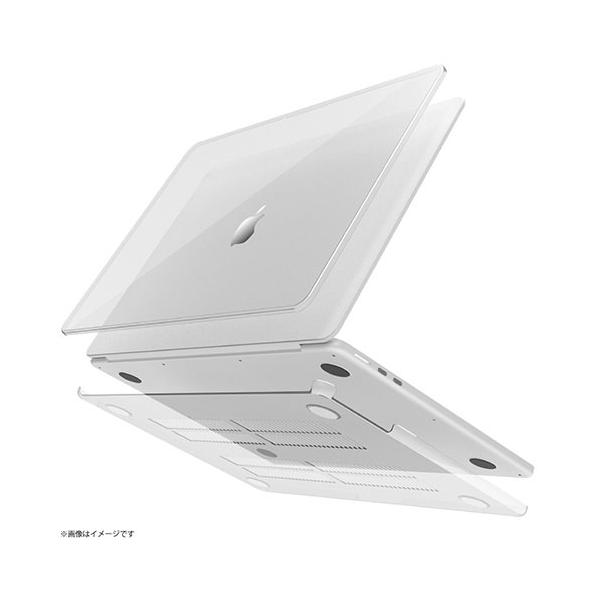薄型ハードシェルカバーでしっかり保護。●薄型軽量設計で装着していることを感じさせないMacBook専用のハードシェルカバーです。透明で丈夫なポリカネートを採用。傷や汚れから機器本体を守ります。●底部にすべり止めが付いているので安定感がアップ...